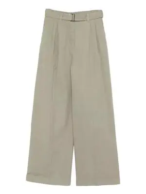 Christian Wijnants Paradisa Belted Trousers - Green