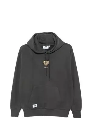 CHOCOOLATE Logo-embroidered Hoodie - Grey