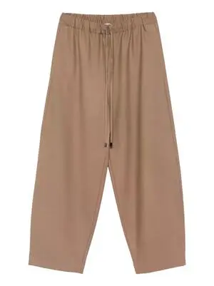 Antonelli Firenze Drawstring-waist Trousers - Neutrals