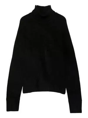 Patrizia Pepe Turtleneck Sweater - Black