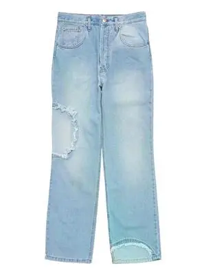 EDWARD CUMING Window Straight-Leg Jeans