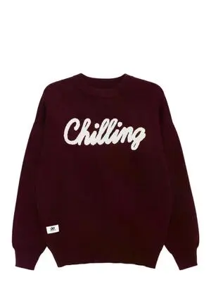 CHOCOOLATE Round Neck Jumper - Red