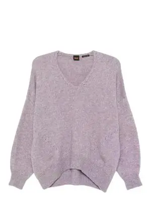 BOSS V-neck Sweater - Purple