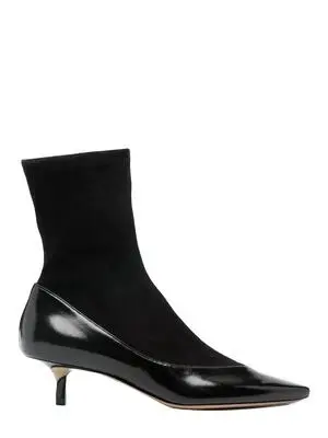 Jacquemus Tourni Pointed-toe Boots - Black