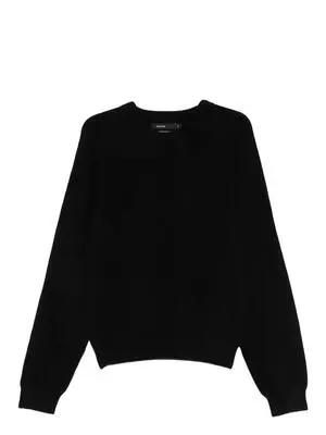 Frenckenberger Crew-neck Sweater - Black