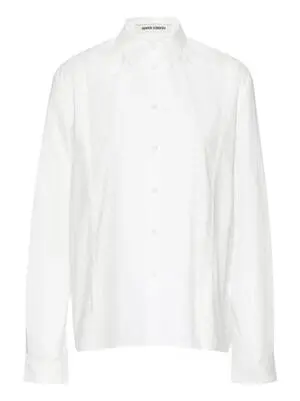 Henrik Vibskov Long-sleeved Button-down Shirt - White