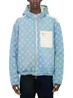 Casablanca Reversible Hooded Jacket - Blue