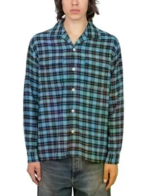 SUNFLOWER Plaid Shirt - Blue