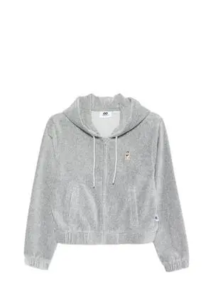 CHOCOOLATE Logo-patch Hoodie - Grey