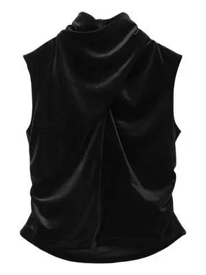 ALLSAINTS Velvet Tia Tank Top - Black