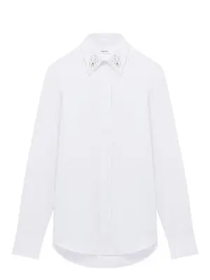 ALEXANDER MCQUEEN Cotton Embroidered Shirt