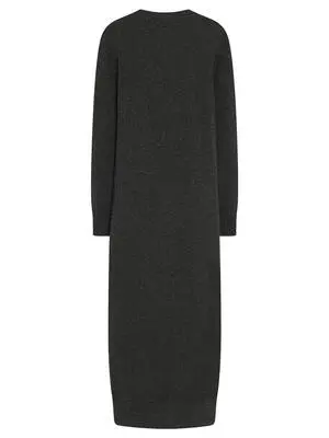 THE ROW Loter Cashmere Maxi Dress - Black