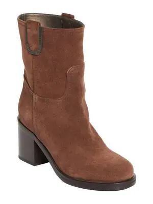 BRUNELLO CUCINELLI Monili Trim Block Heel Bootie