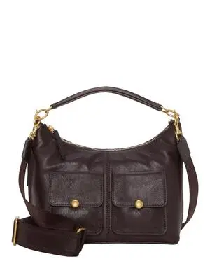 Vince Camuto Carly Leather Shoulder Bag - Brown