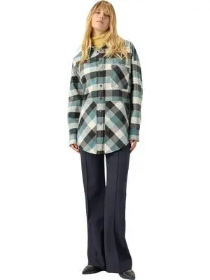 Missoni Oversized Check Shirt - Blue