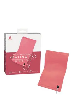 PURSONIC Electric Heating Pad 12"x24 - Pink