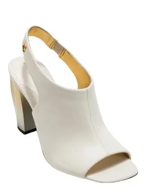 Donna Karan New York Brietta Slingback Sandal - Ivory