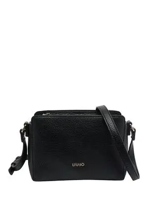 Liu Jo Logo Plaque Crossbody Bag - Black