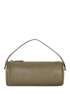 THE ROW Round 90's Leather Bag - Sage