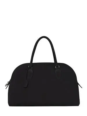 THE ROW India 15.75 Nubuck Bag - Black