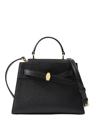 Veronica Beard Small Leather Crossbody Bag - Black