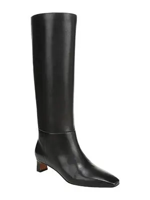 Vince Harlan Tall Wide Calf Boots - Black