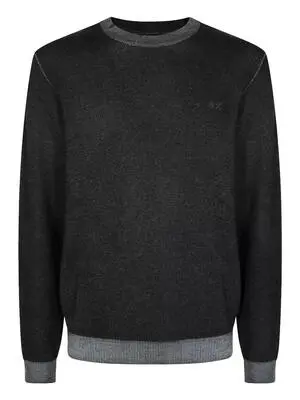 SUN 68 Crew-neck Sweater - Black