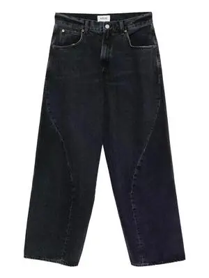 AGOLDE Paneled Jeans - Black