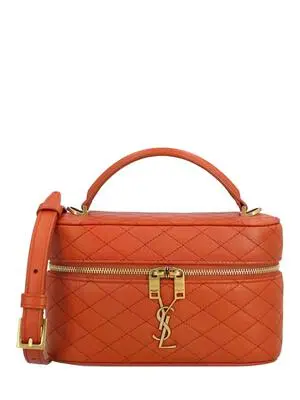 Saint Laurent Gaby Vanity Shoulder Bag - Orange