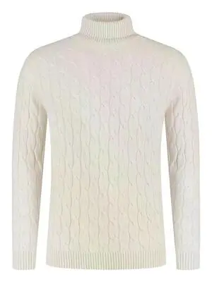 LUIGI BORRELLI Cable-Knit Sweater