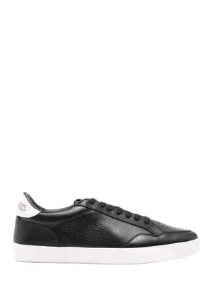 MANUEL RITZ Perforated Leather Sneakers - Black