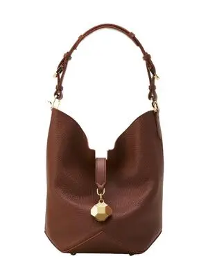 LANVIN Catch Medium Bucket Bag - Chestnuts