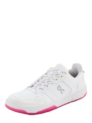 On The Roger Clubhouse Sneakers - White/grenadine