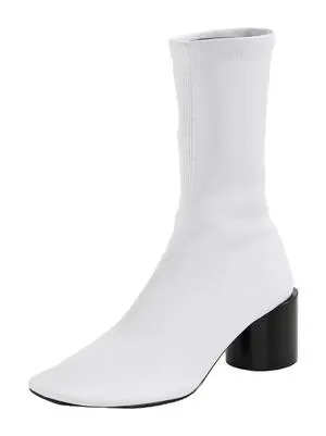 JIL SANDER Ankle Boots - Optic White