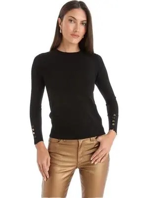 THE NOLI SHOP Marcela Knit Top Black