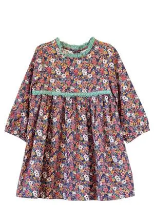 BEET WORLD Priya Lace-trimmed Dress - Garden Confetti