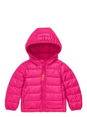 PRIMARY Lightweight Water Repellent Puffer Jacket - Fuchsia