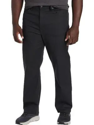 TRUE NATION BY DXL Loose-fit Stretch Jeans - Black