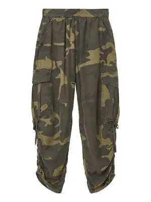 ALLSAINTS Camouflage Print Kaye Cargo Trousers