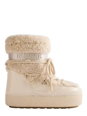 Rudsak Kathy Shearling Boots - Natural