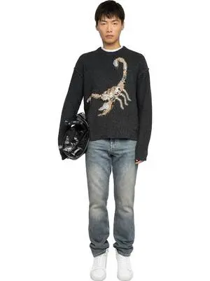 Zadig&Voltaire Marko Scorpion Sweater - Black / Silver