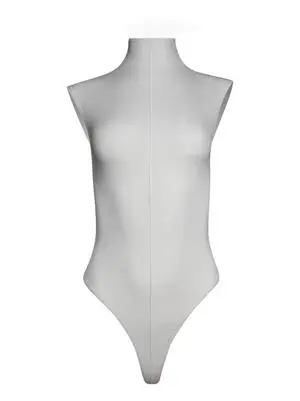 Wardrobe.NYC Sleeveless Bodysuit - White