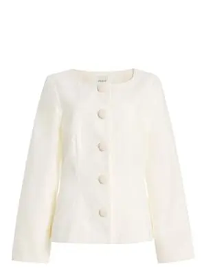 Posse Heidi Cotton-linen Jacket - Ivory