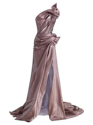 Maticevski Contentment Duchess Satin Gown - Pink