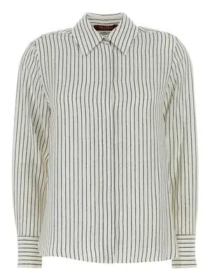 MAX MARA STUDIO Printed Silk Shirt