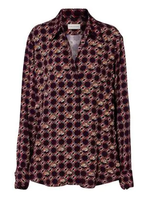 Dries Van Noten Printed Viscose Shirt - Multicoloured