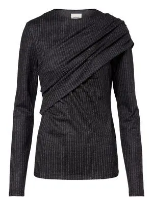 ISABEL MARANT Asna Chalk Stripe Top