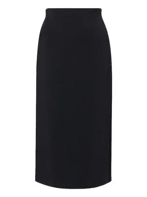 Max Mara Pece Crêpe Pencil Skirt - Black