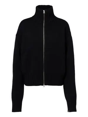 Extreme Cashmere N°438 Xtra Fab Zip-up Sweater - Black