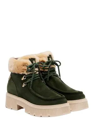 Bogner Turin Suede Boots - Green